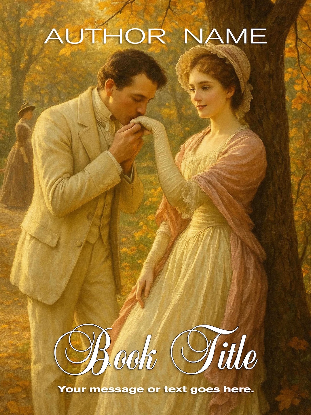 Video Included | Premade Book Cover Design: Romantic Regency, Victorian ...