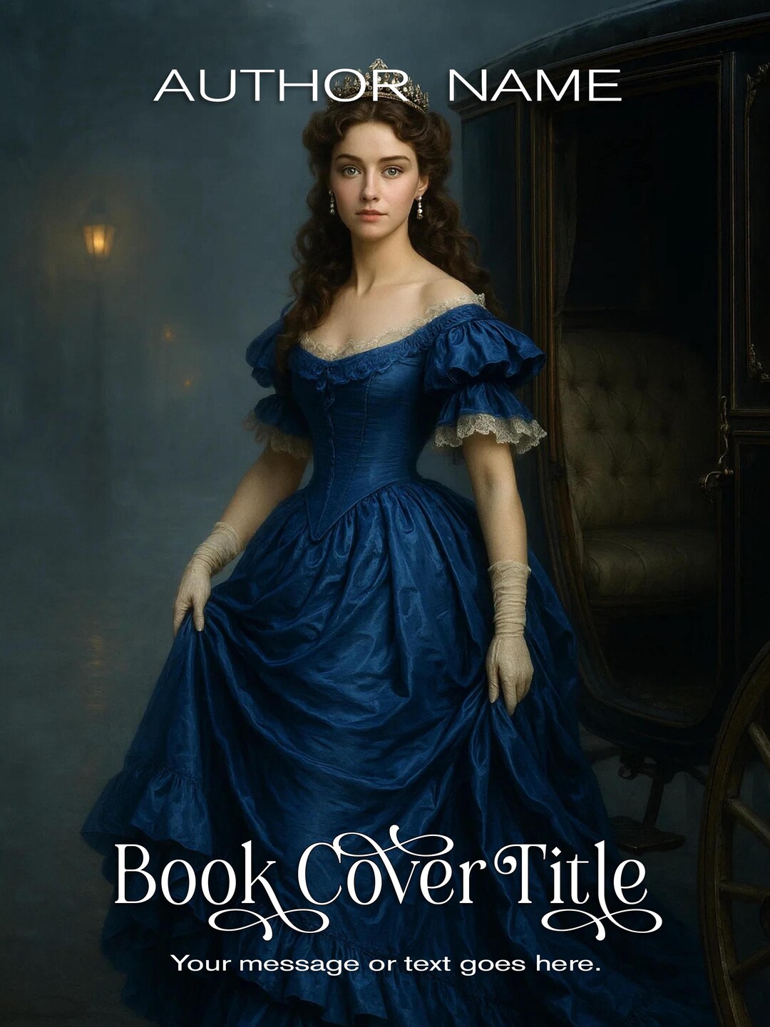 Video Included | Premade Book Cover Design: Historical Romance Princess ...