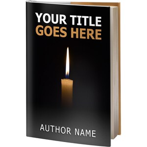 Video Included | Burning Flame Book Cover - Etsy