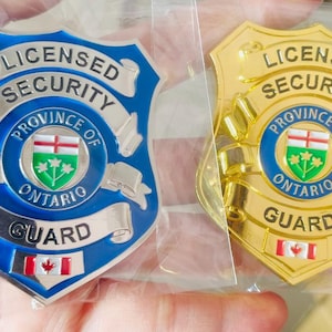 Security Guard Badges - Etsy