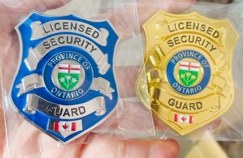 Security Guard Badges - Etsy