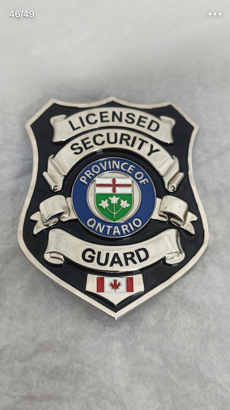 Security Guard Badges - Etsy