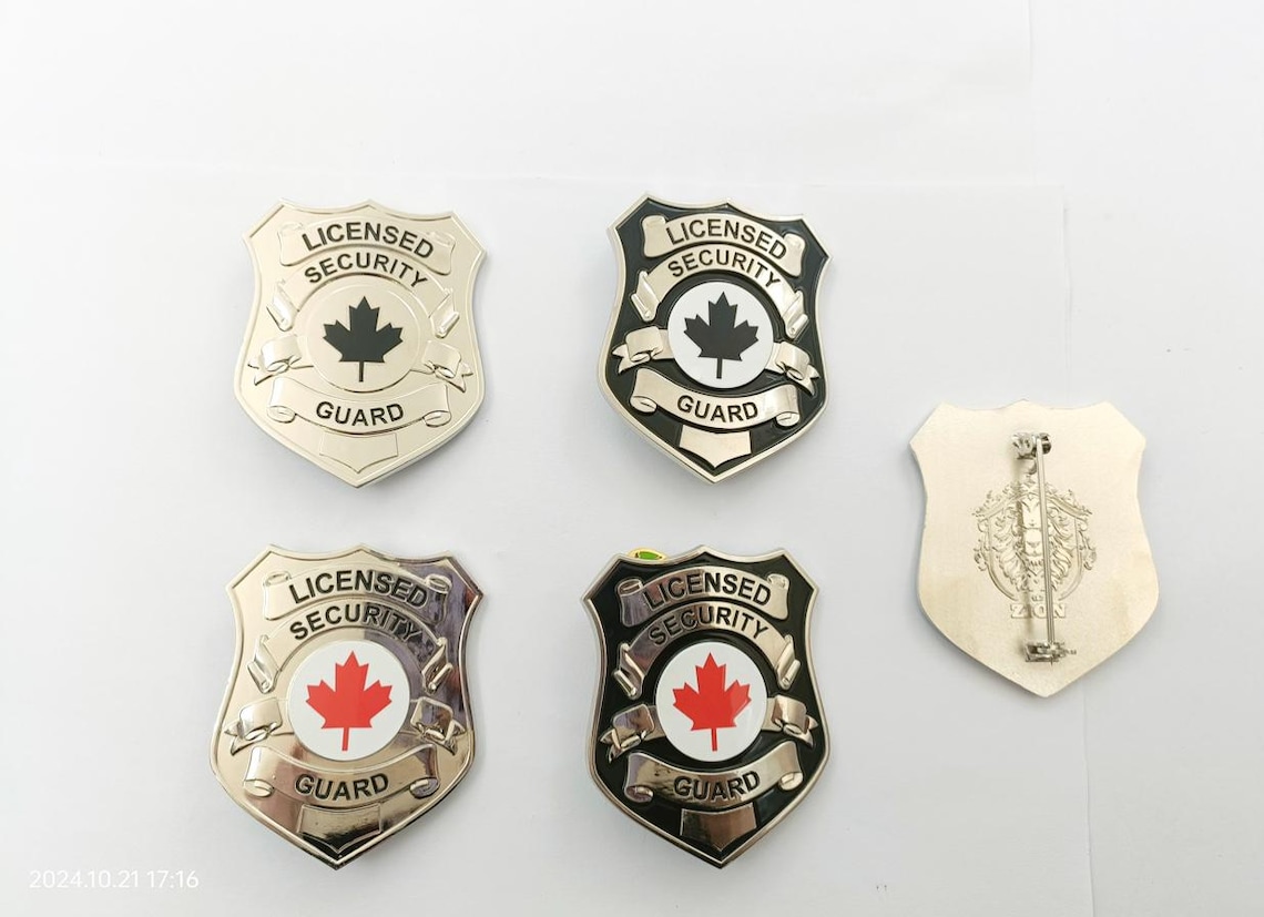 Security Guard Badges - Etsy