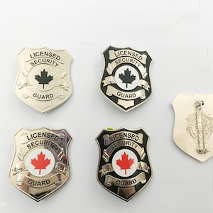 Security Guard Badges - Etsy