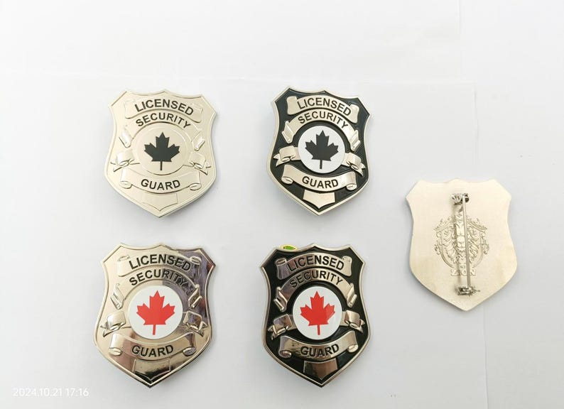 Security Guard Badges - Etsy