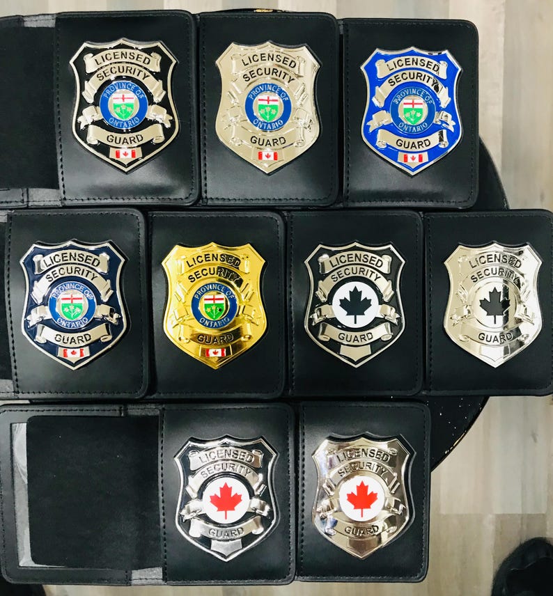 Security Guard Badges - Etsy