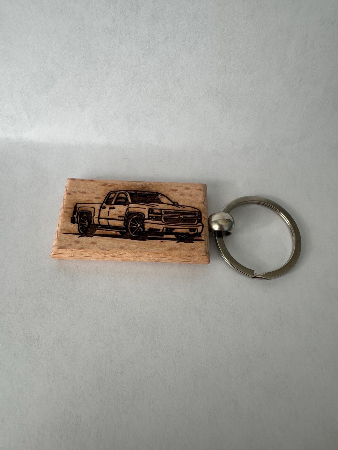 Custom Chevy Truck Logo Keychain - Etsy