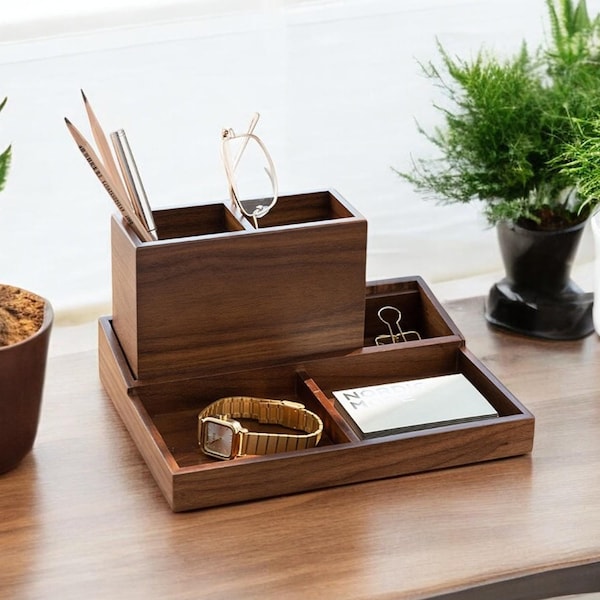 Wooden Organizer - Etsy
