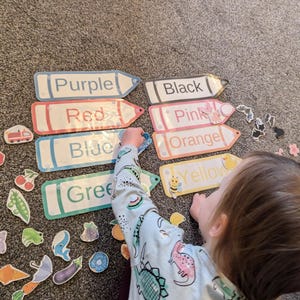 Color Matching, Color Activity, Learning Colors, Toddler Activity ...