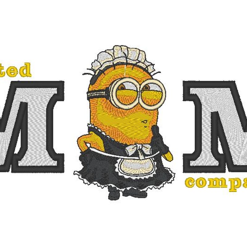 Minion Embroidery Design - Etsy