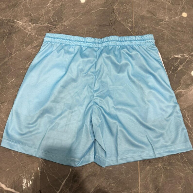 Blue Lightning Graphic Shorts - Men's Casual Summer Shorts, Gym Wear ...