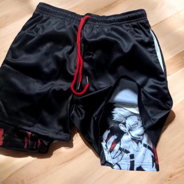 Anime Shorts for Men - Etsy