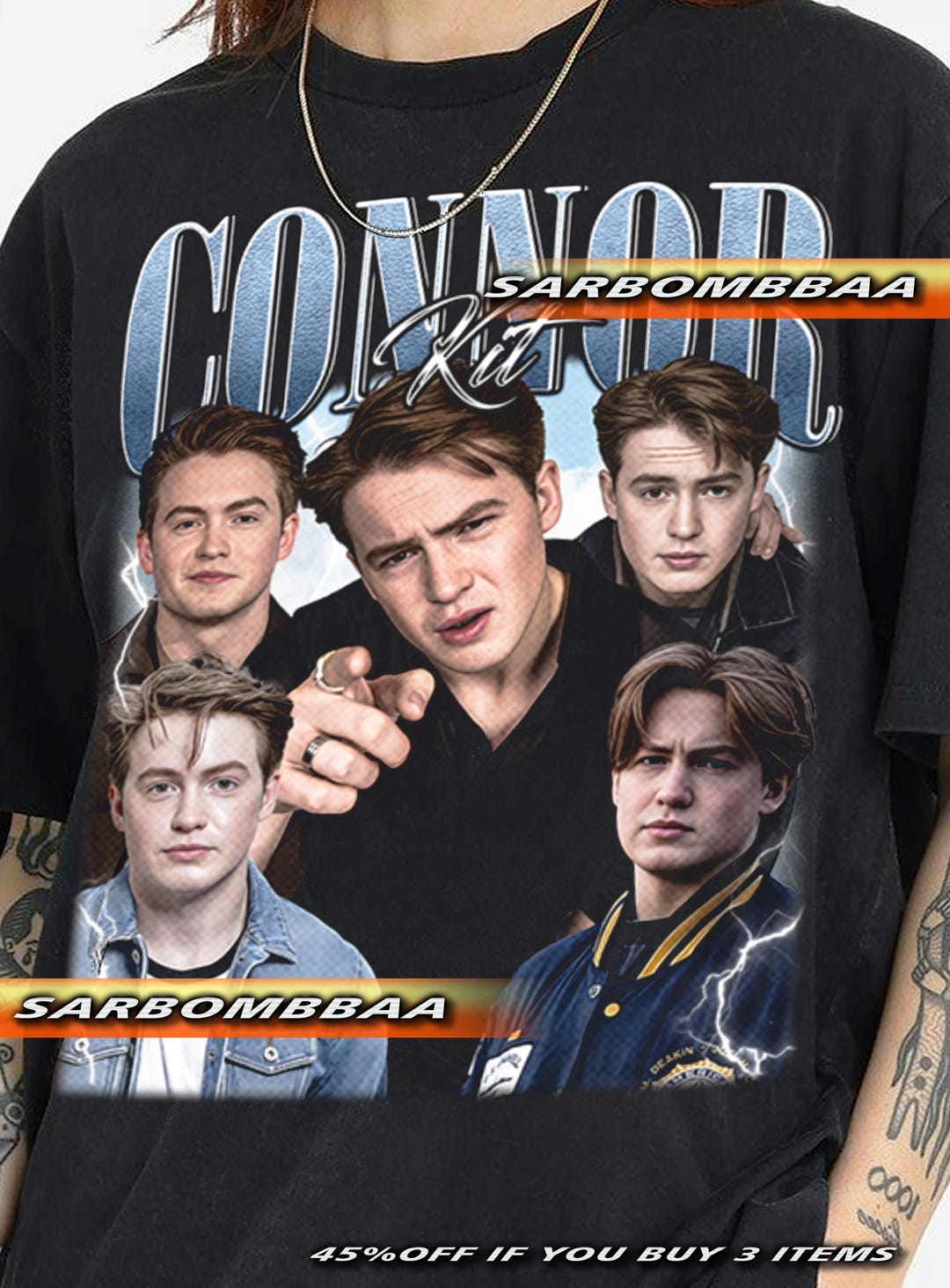 Best Seller Kit Connor Vintage Style Shirt - T-shirt - Long Sleeve ...