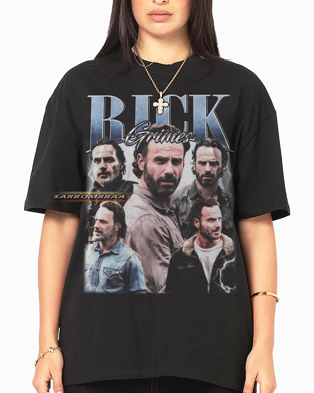 Rick Grimes Shirt , Graphic T-shirt, Vintage T-shirt Gift for Women and ...