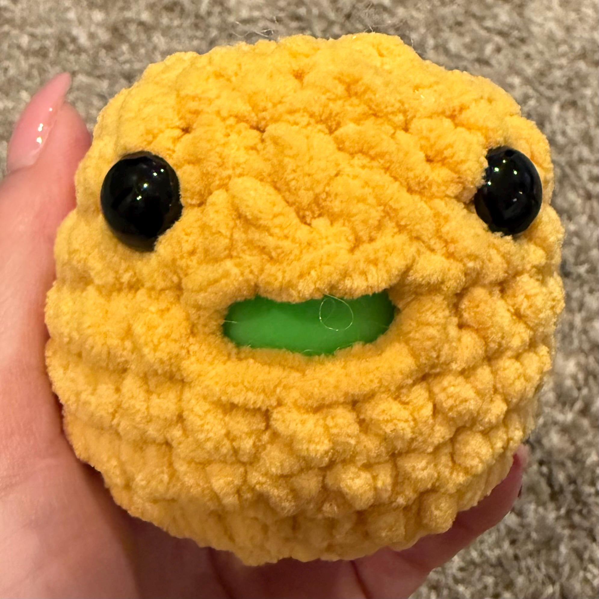 Stress Buddy | Squishy | Plush Crochet | Fidget Toy - Etsy