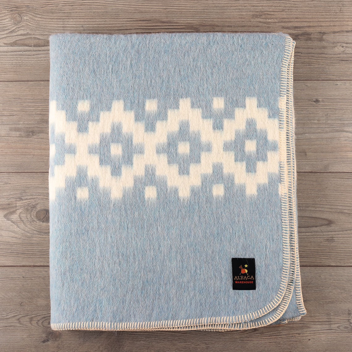 Thick Alpaca Wool Blanket Heavyweight Alpaca Wool Throw Camping ...