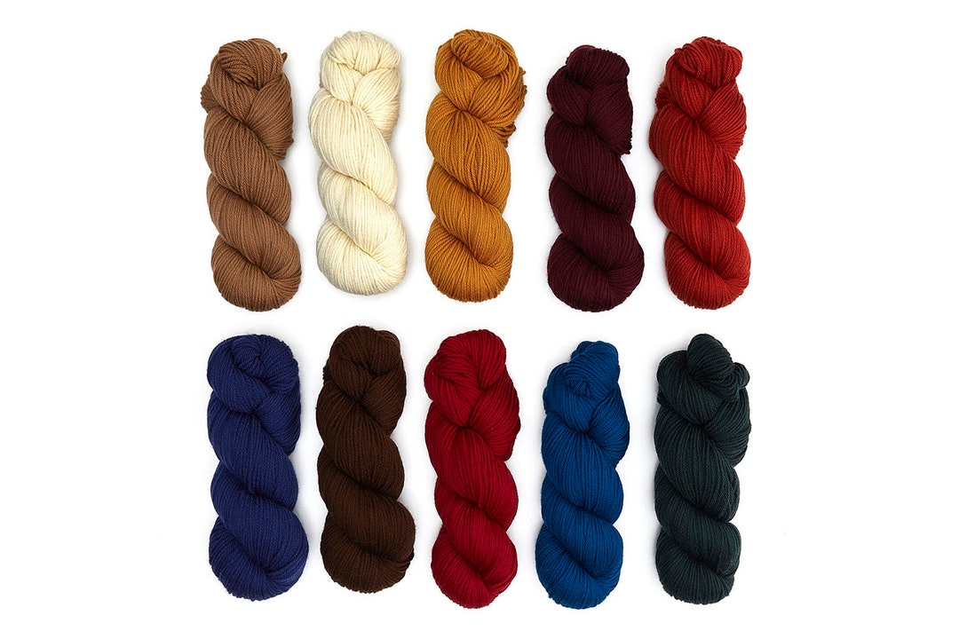 Meriwash 100% Superwash Merino Wool Yarn 100 Grams Hank DK Weight ...