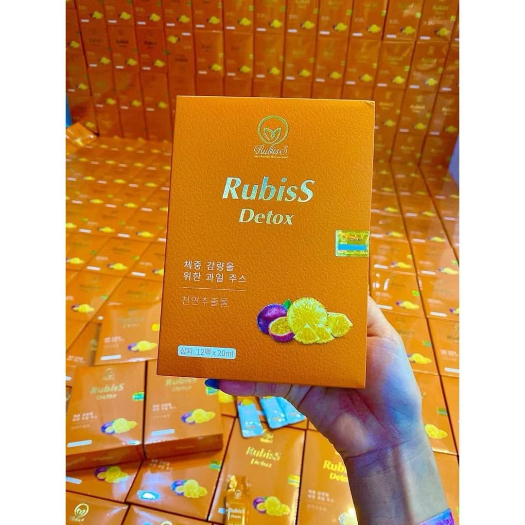 Rubiss Fruits Detox Passionfruit and Pineapple - Nuoc Giam Can Chanh ...