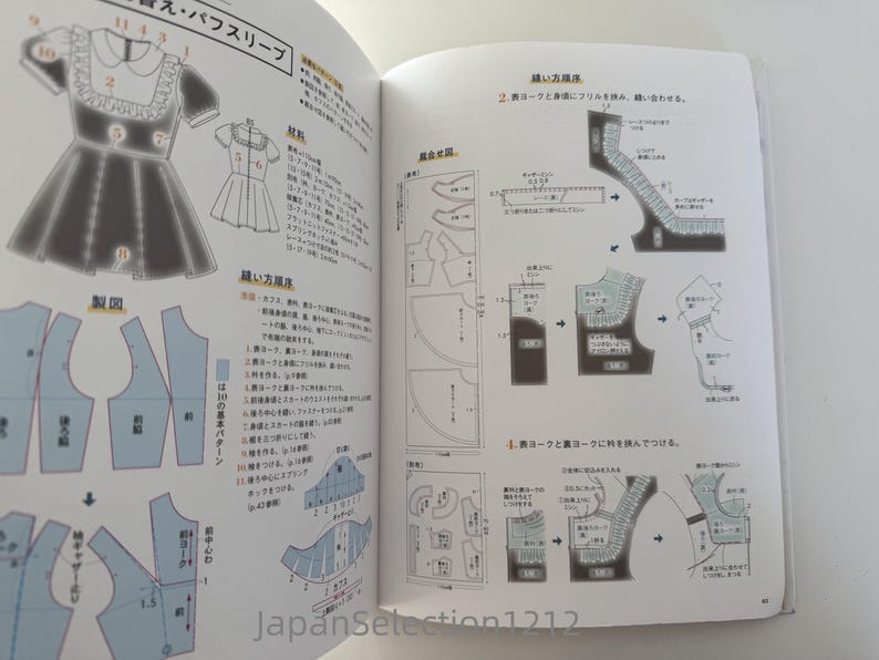 Cosplay Sewing & Design Book-japanese Dress Pattern Book - Etsy