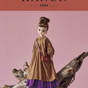 Doll Sewing Book HANON Licca-japanese Dress Pattern Book - Etsy