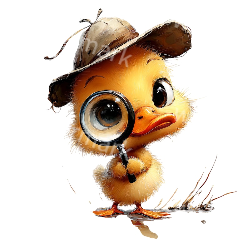 38 Cute Duck Clipart, High Quality Pngs, Printable Clipart, Instant ...