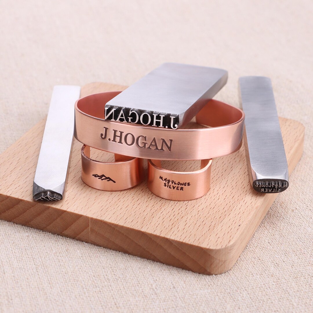 Tiny Metal Stamps and Stamping Tools for Jewelry Making - Custom Steel ...