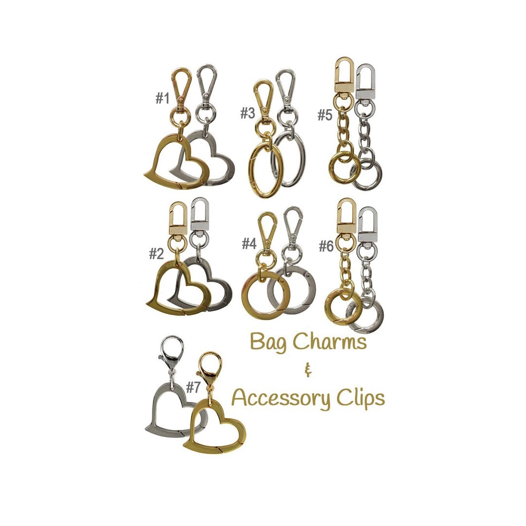 Handbag Accessories - Bag Charms, Accessory Clips, Key Holders/fobs ...