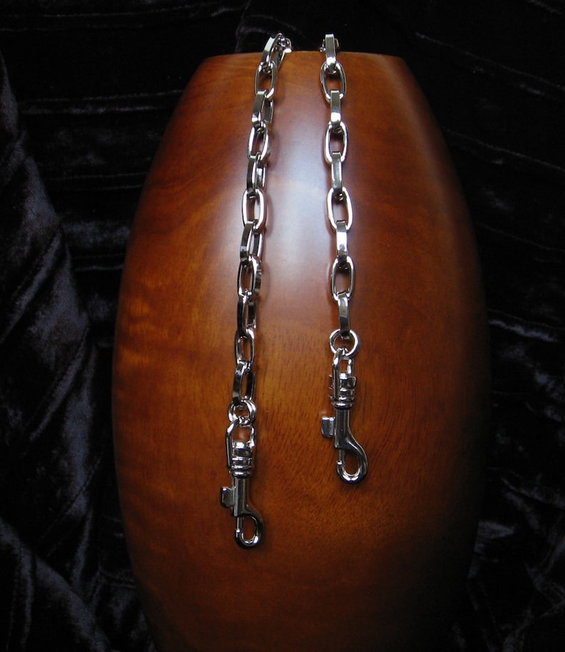 Silver Finish Elongated Box Chain Strap - Jewelry-quality Steel - Etsy