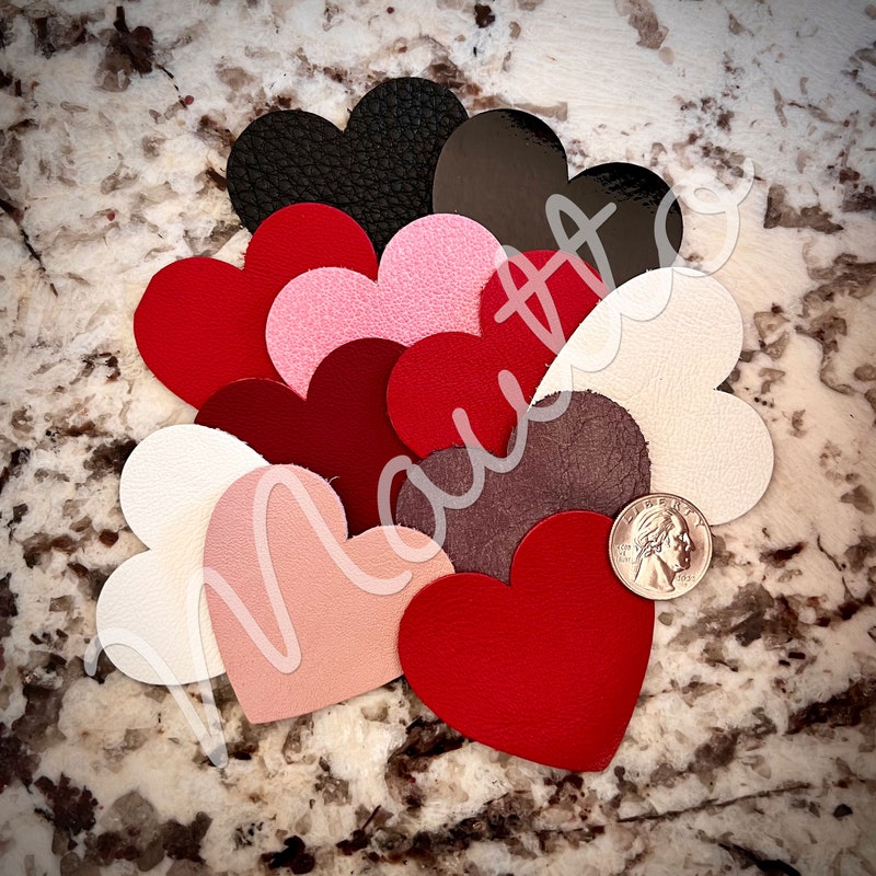 Leather Heart Shape - Etsy