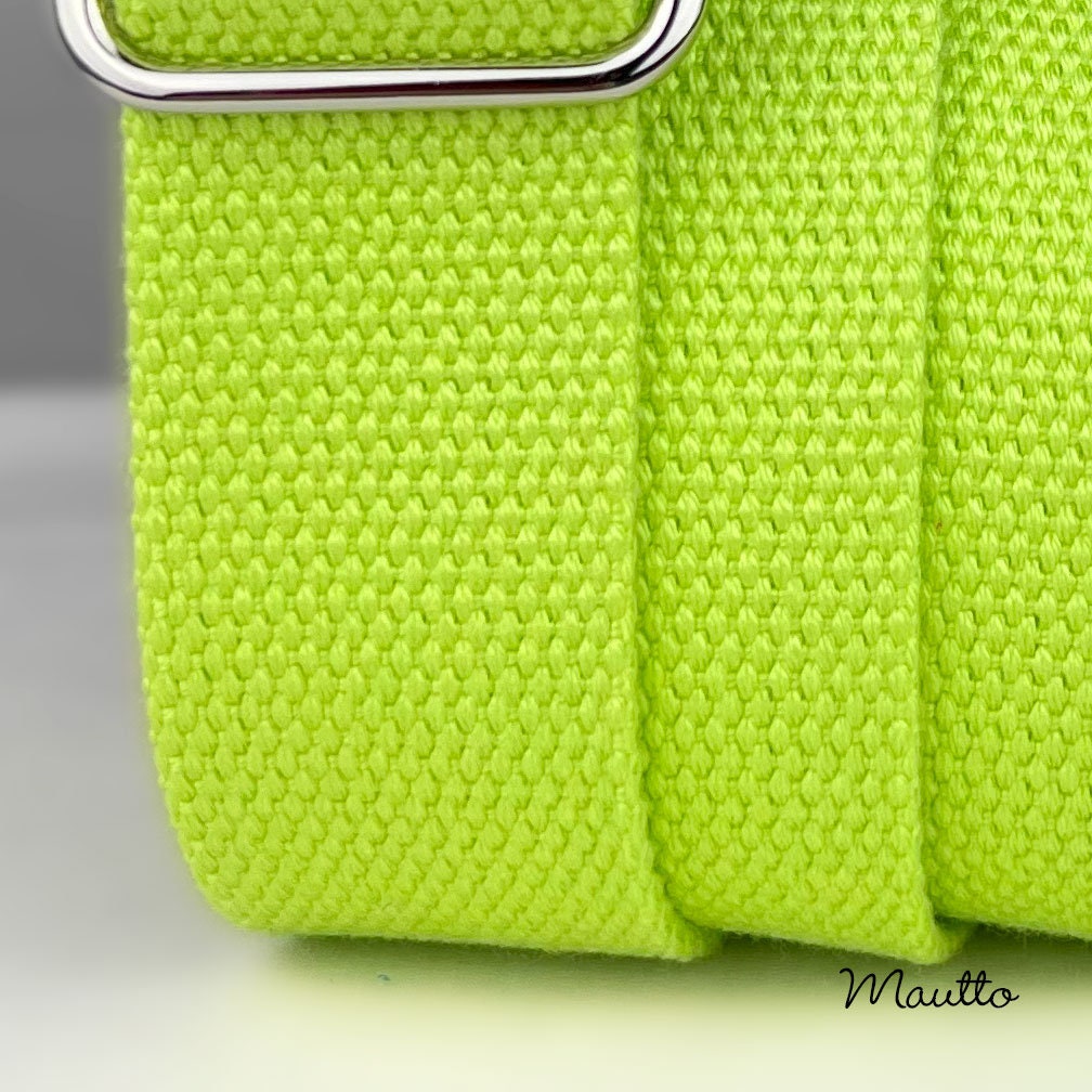 Lime Green Canvas Bag Strap: Adjustable Crossbody Purse Strap - Etsy