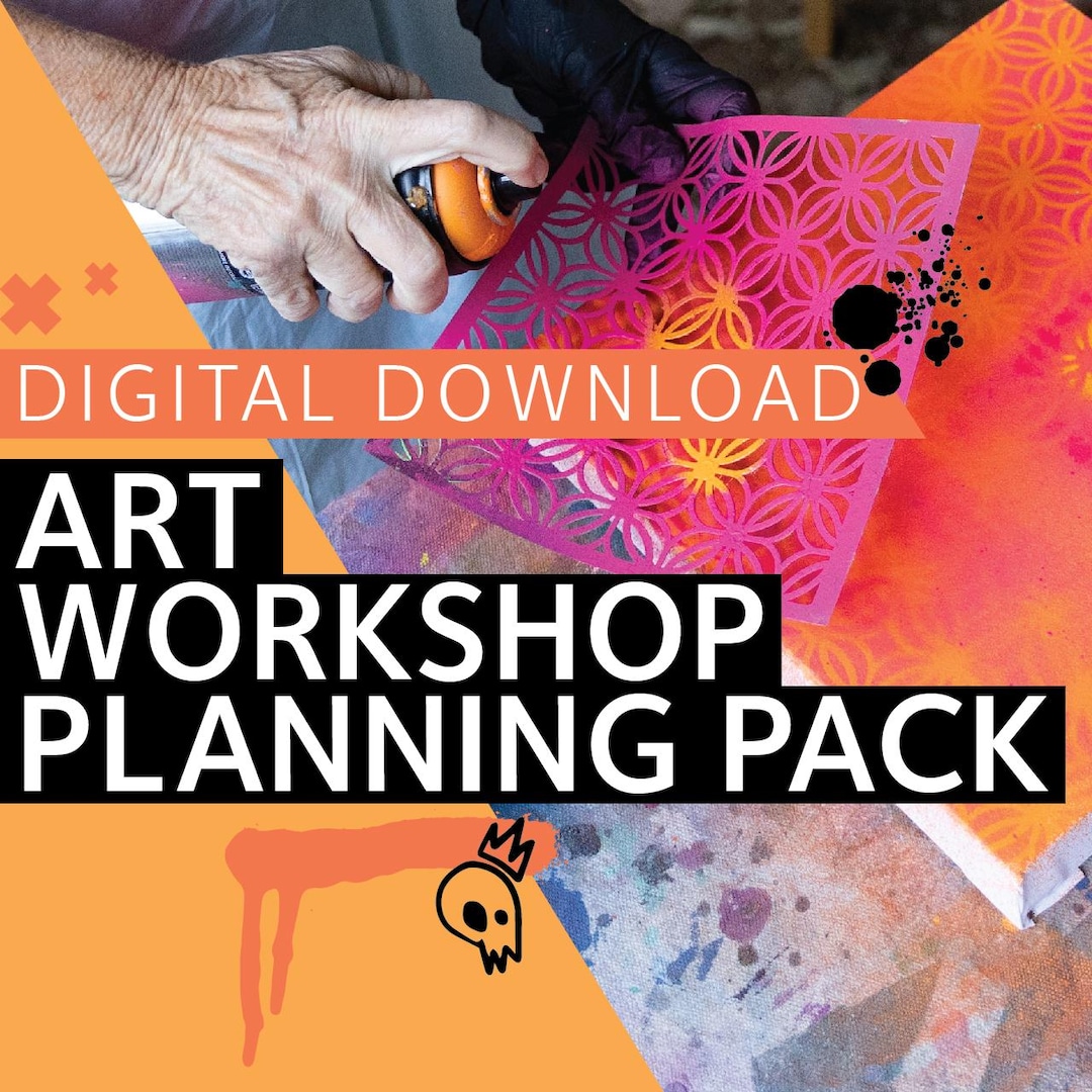 Art Workshop Planning Pack Template Digital Download - Etsy