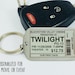 Personalized Movie Ticket Keychain Movie Ticket Keychain - Etsy