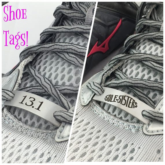 Shoe Tag Runners Shoe Tag Marathon 5k Sole Sister Shoe | Etsy
