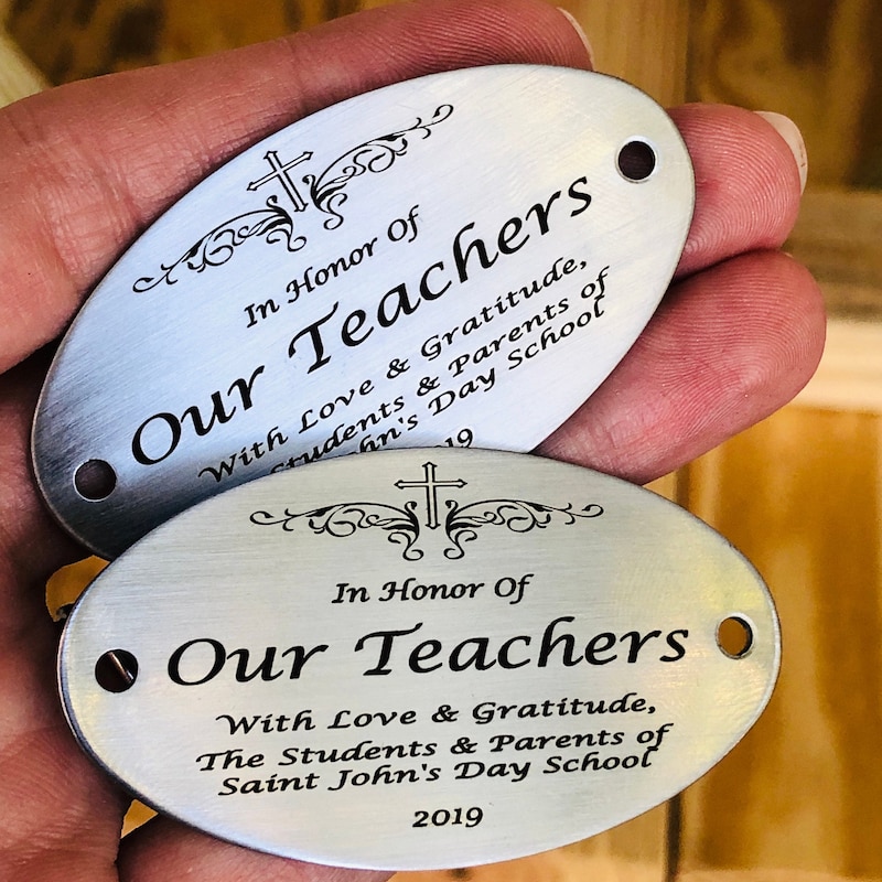 Engraved Plaque - Etsy