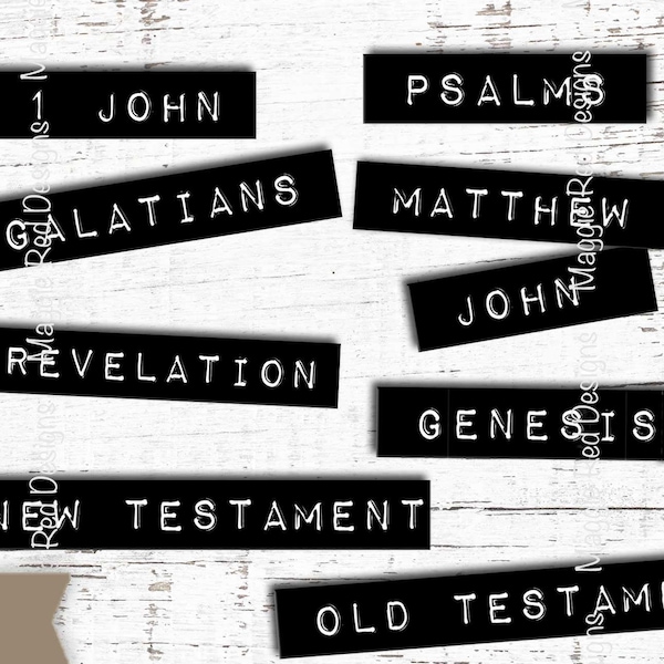 Bible Journal Stickers - Etsy