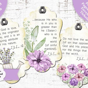 Junk Journal Printable, Bible Journaling Printable, Ephemera Digital ...