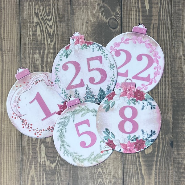 Advent Numbers - Etsy