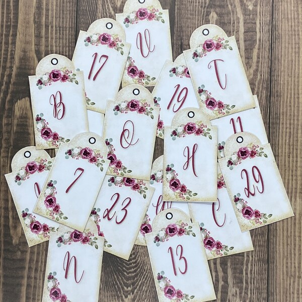 Shabby Chic Letters - Etsy