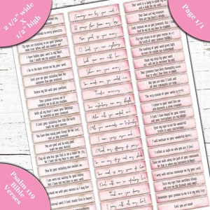 Prayer Journal Printable, Bible Journaling Printable, Scripture ...