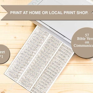 Bible Verse Stickers, Prayer Journal Printable, Vintage Ephemera for ...