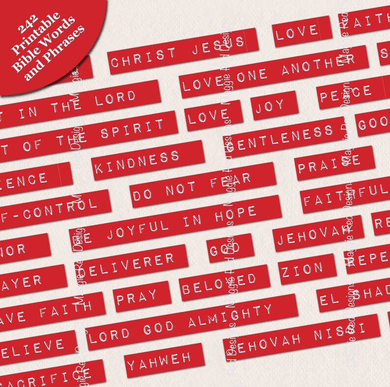 Bible Verse Sticker Bible Journaling Printable Faith - Etsy