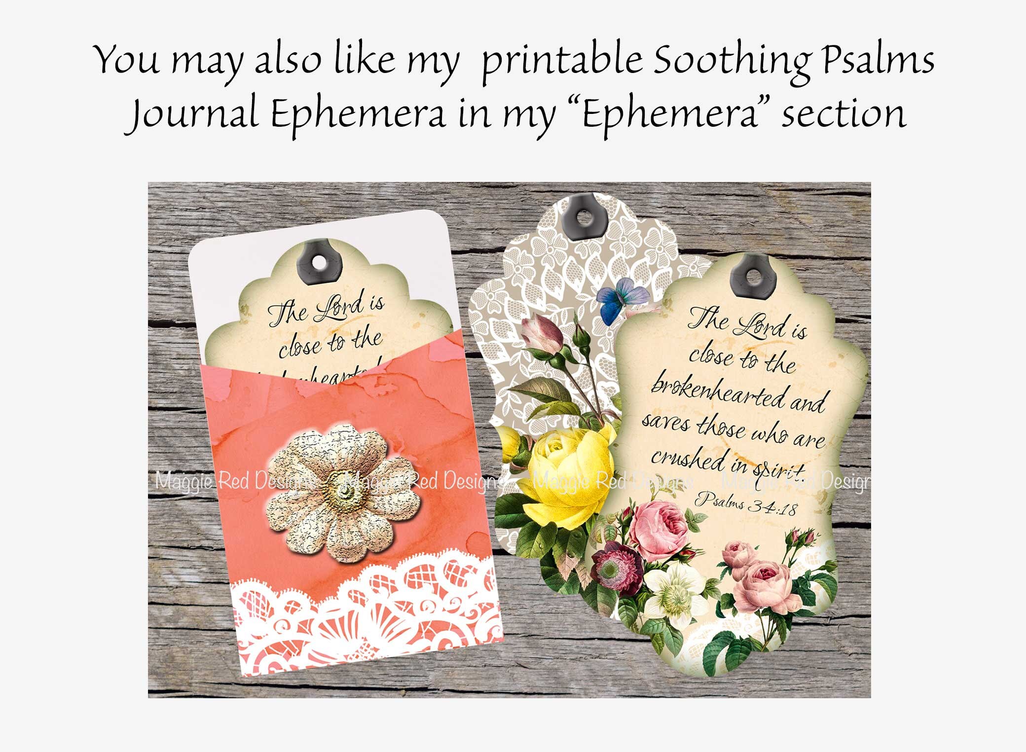 Printable Ephemera Blank Tags Scrapbooking Ephemera Digital - Etsy
