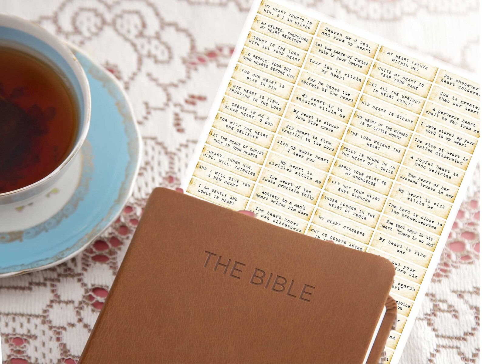 Scripture Stickers Vintage Ephemera Bible Journaling - Etsy