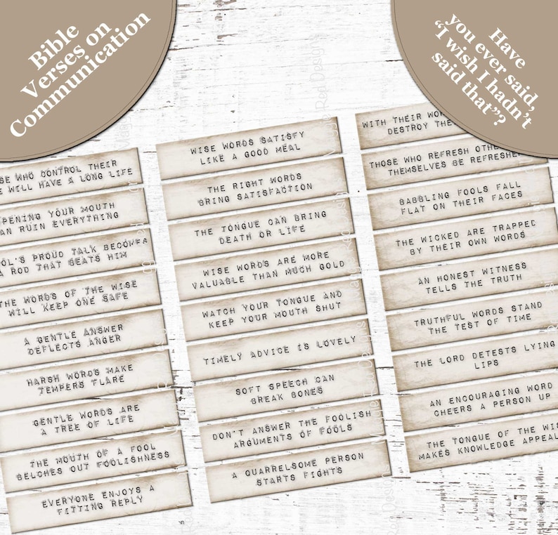 Bible Verse Stickers Prayer Journal Printable Vintage - Etsy