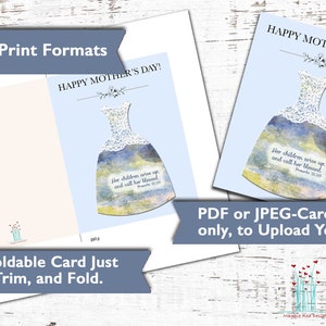 Christian Mothers Day Card, Her Children Arise and Call Her Blessed ...