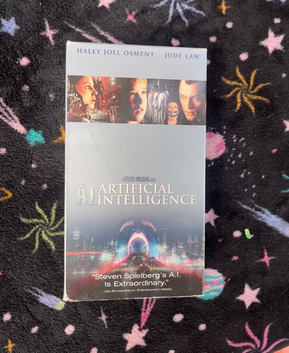 A.I. Artificial Intelligence (2001) Movie - Vintage VHS Tape - Steven ...