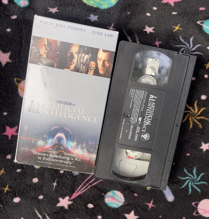 A.I. Artificial Intelligence 2001 Movie Vintage VHS Tape Steven ...