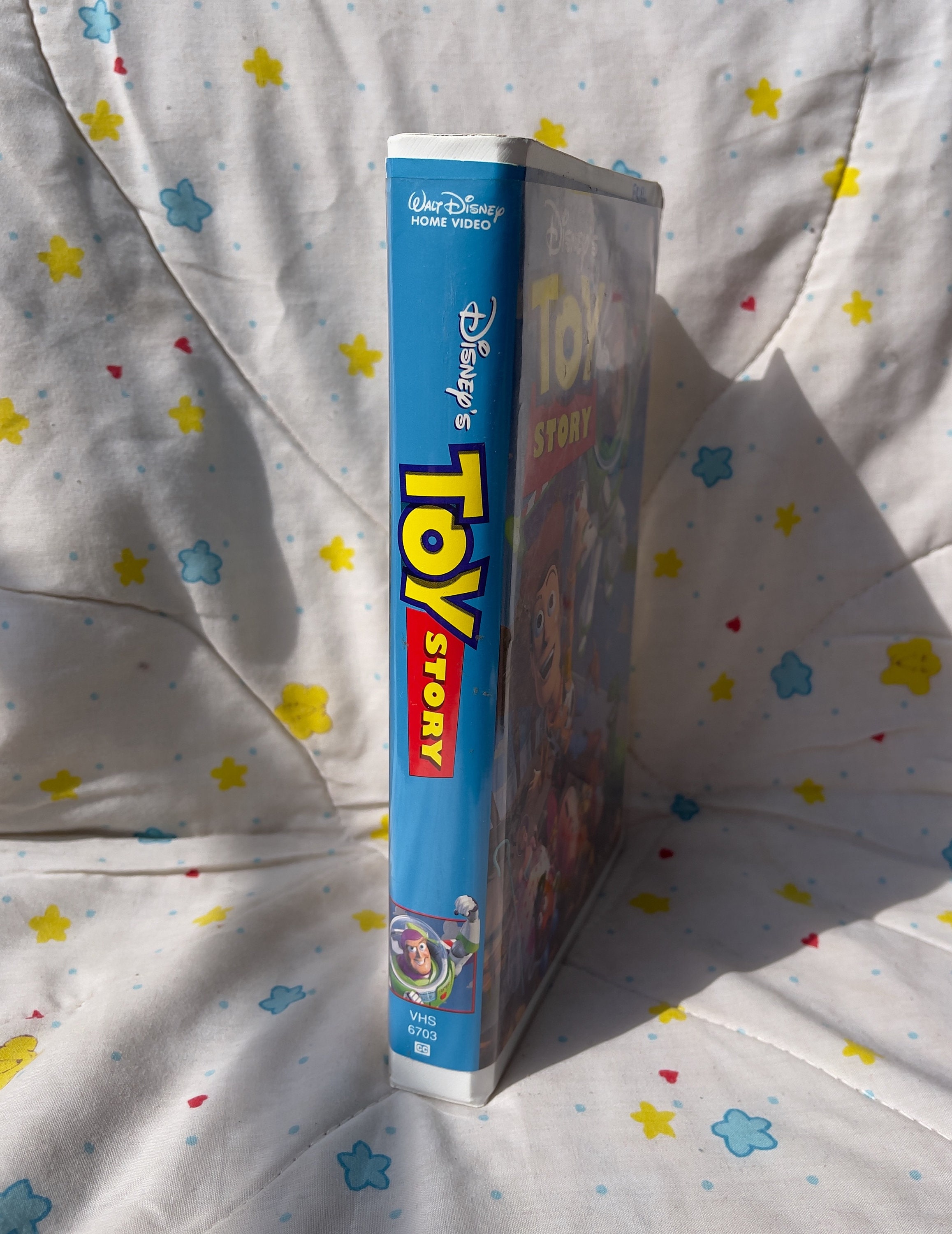 Toy Story 1995 Movie Vintage VHS Tape Disney Pixar Clam Shell Edition ...