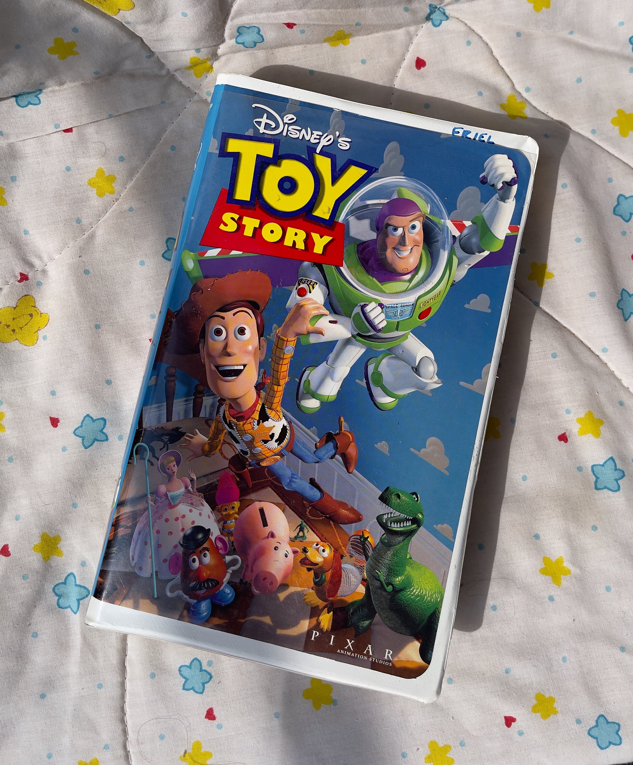 Toy Story 1995 Movie Vintage VHS Tape Disney Pixar Clam Shell Edition ...