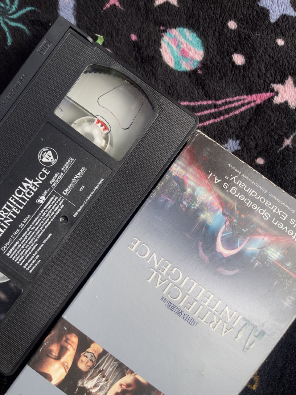 A.I. Artificial Intelligence 2001 Movie Vintage VHS Tape Steven Spielberg Film - Etsy